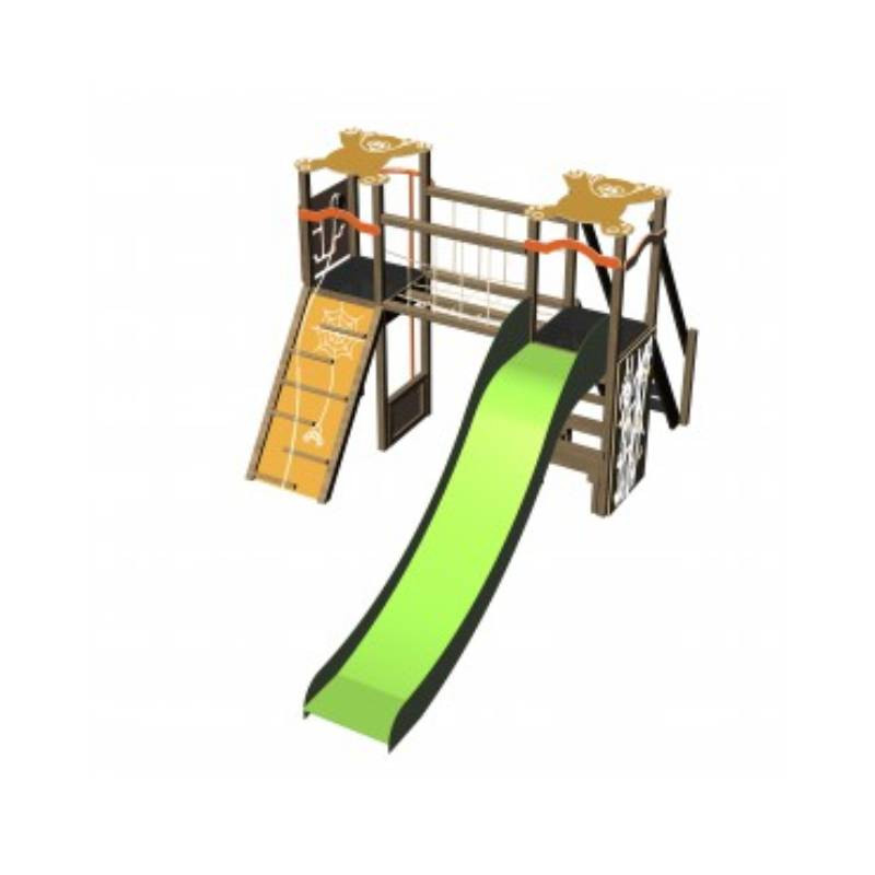Toboggan aire de jeux - Structure multi jeux - Mobilier urbain