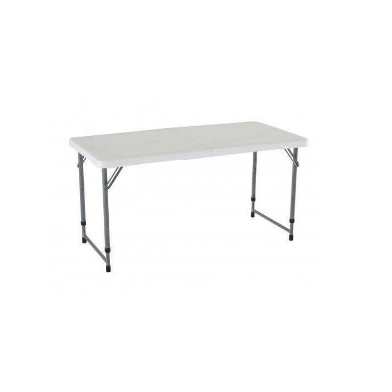 Table polypro - table polypro pliante - table réglable en hauteur