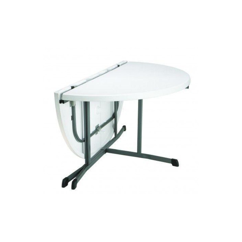 Table ronde polypro - table ronde pliante - table ronde en plastique
