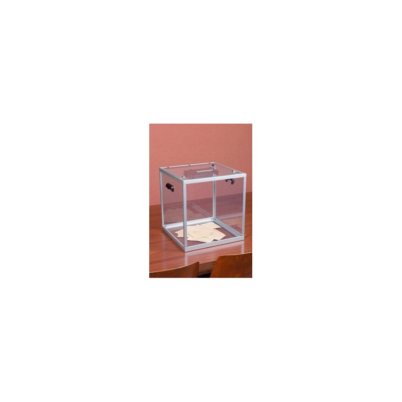 Urne de vote transparente, urne électorale avec compteur, urne d ...